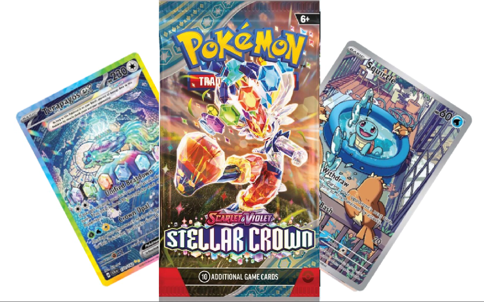 STELLAR CROWN BOOSTER PACK ENGLISH – Down To Rip